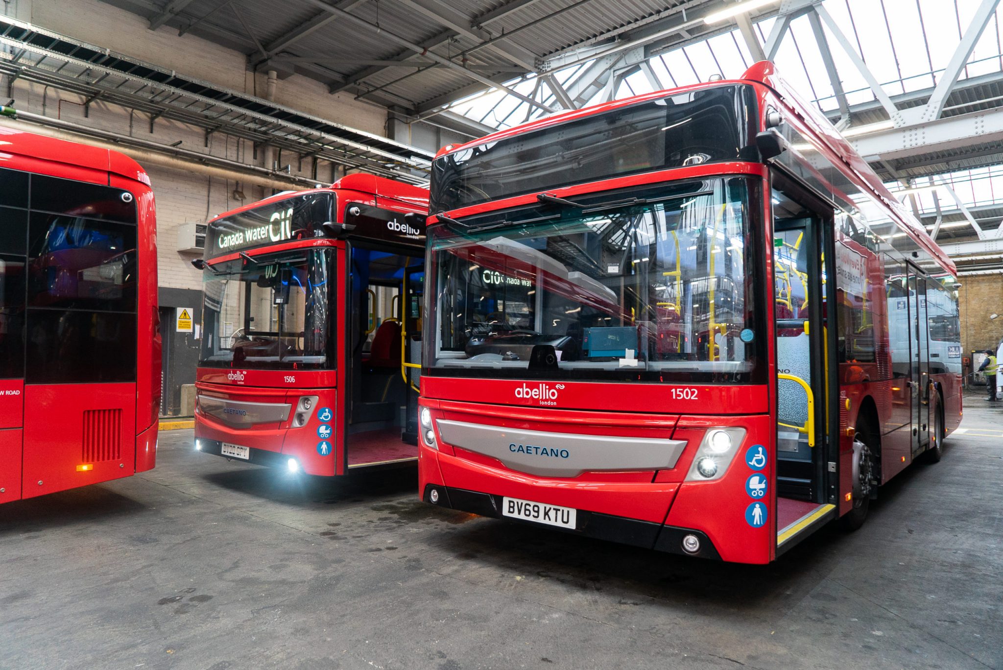 Milestone for Abellio and Zenobē Energy as its first electric buses in ...