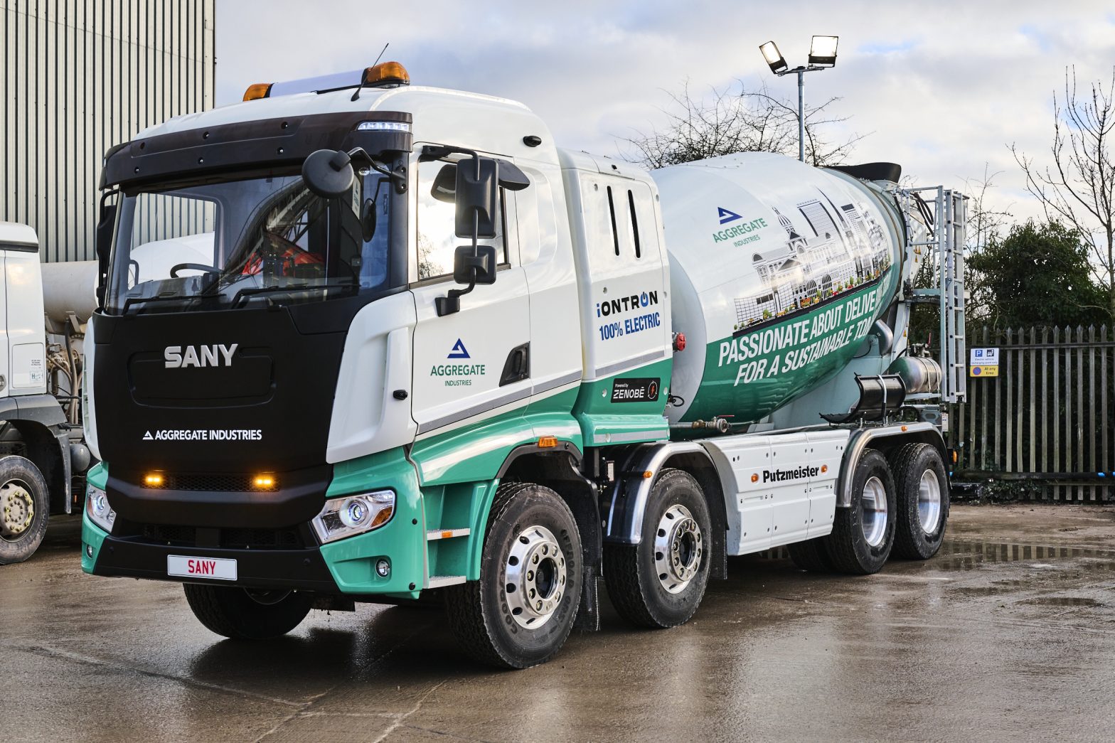 Zenobē & Aggregate Industries Power UK’s First Electric Concrete Mixer